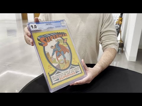 Brothers Find Incredibly Rare Superman Comic In Mom's Attic