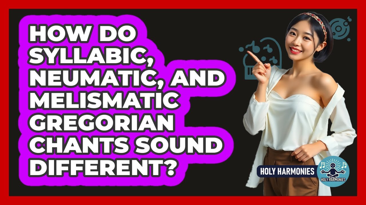 How Do Syllabic, Neumatic, And Melismatic Gregorian Chants Sound ...