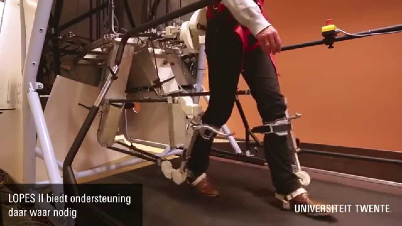 LOPES II robot - YouTube