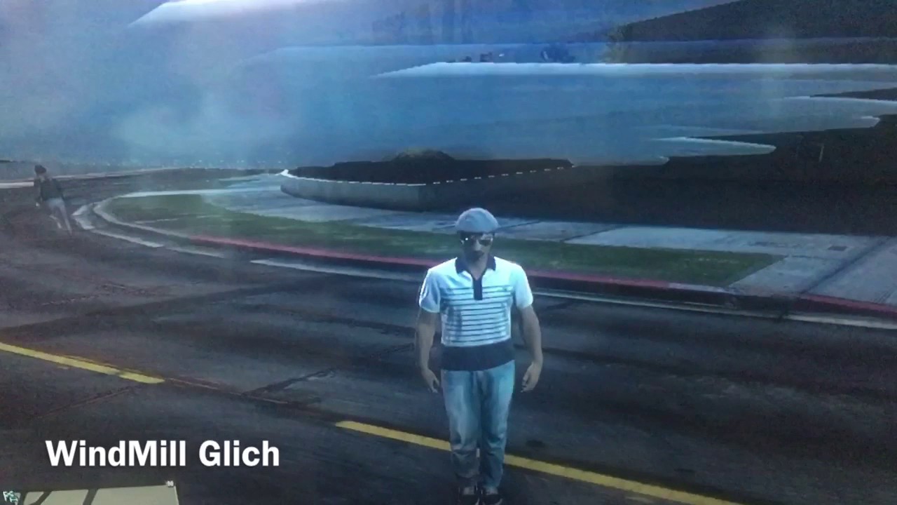 GTA 5 Online Windmill In The Middle Of The Street!!!! - YouTube