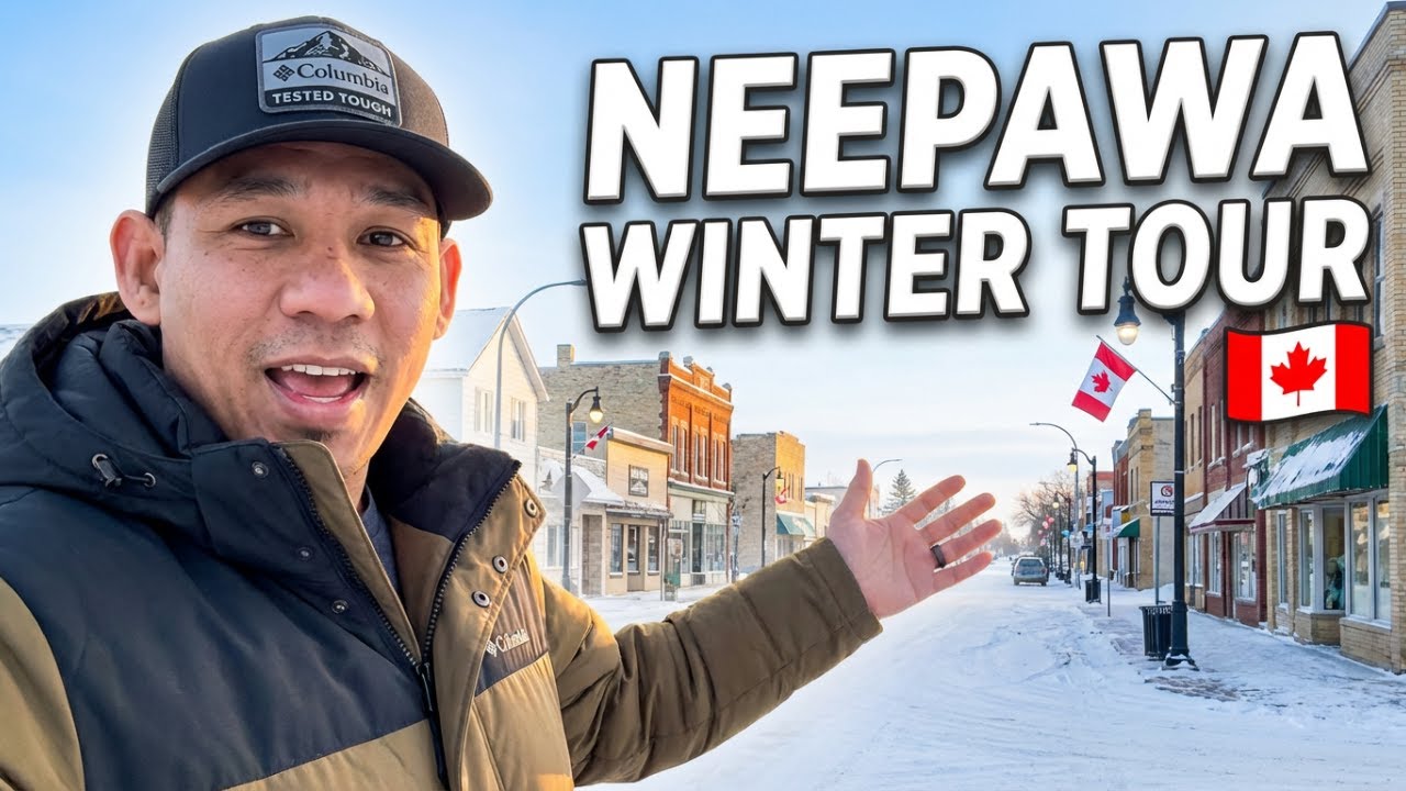 Exploring Neepawa Town | [4K ]Manitoba | Winter time #canada #neepawa # ...