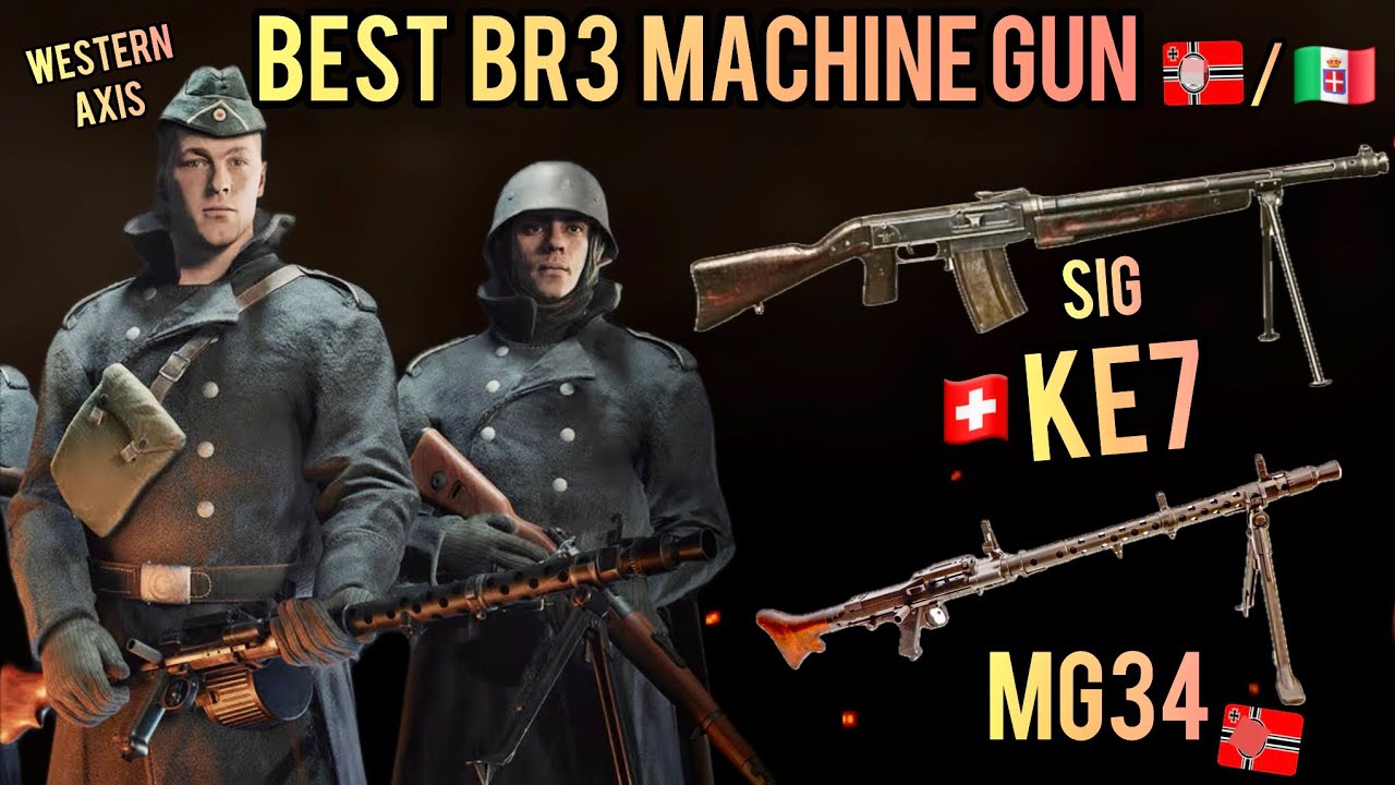 ENLISTED | BEST BR3 Machine Gun (Germany/Italy) - YouTube
