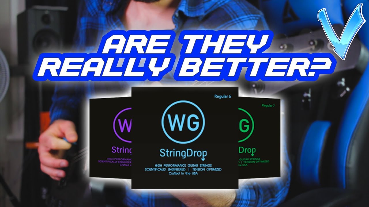 String Drop Guitar Strings Review (Little V) - YouTube