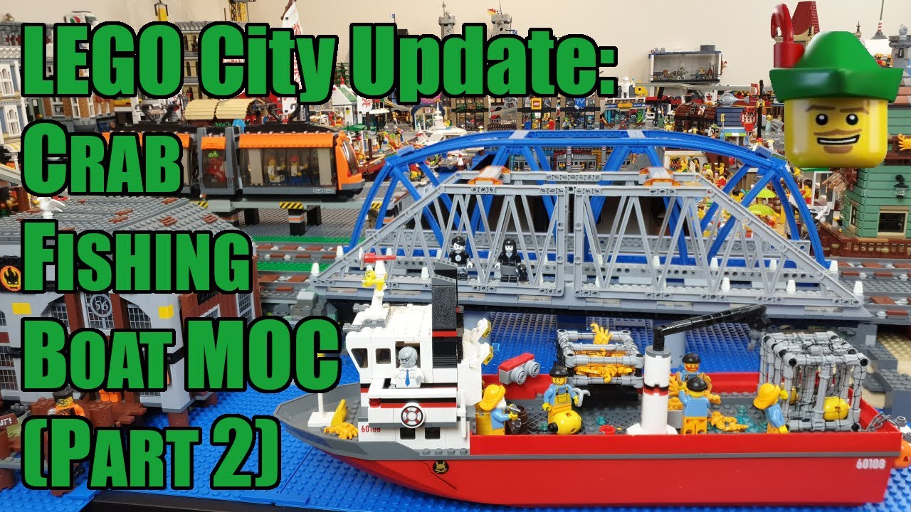 LEGO City Update - Crab Fishing Boat MOC Part 2 🦀🏹 - YouTube
