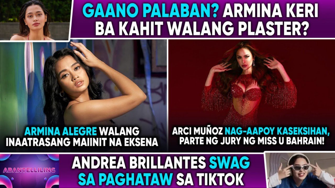 ARMINA ALEGRE WALANG INAATRASANG EKSENA | ARCI MUÑOZ NAG-AAPOY KASEKSIHAN | Abantelliling - YouTube