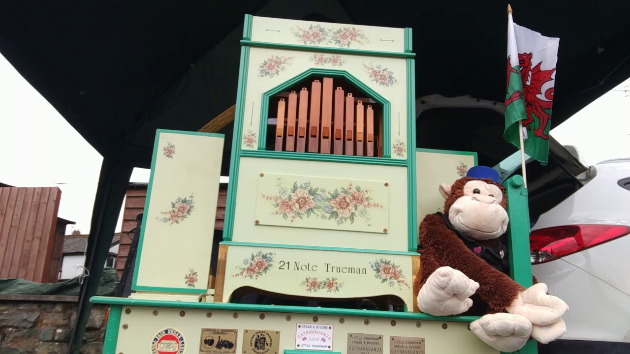 Radnor Fairground Organs- Trueman's 21 note keyless organ - YouTube