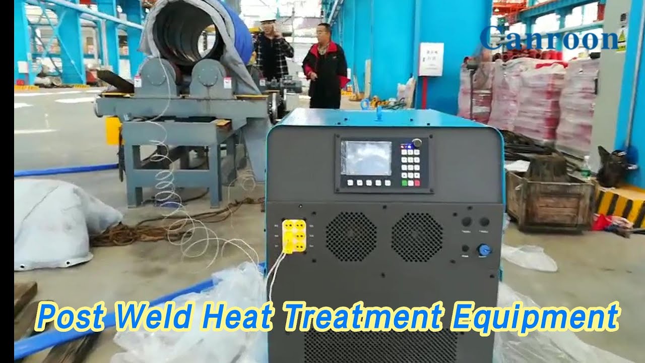 High Frequency Post Weld Heat Treatment Equipment 80KVA For Wellhead ...