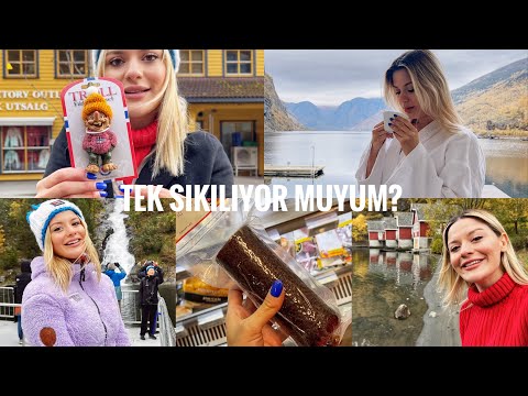 TEK BAŞIMA SIKILIYOR MUYUM? | NORVEÇ’TE BALIKÇI KASABASINDA UYANMAK, MARKET FİYATLARI #FLAM #MELYLOG