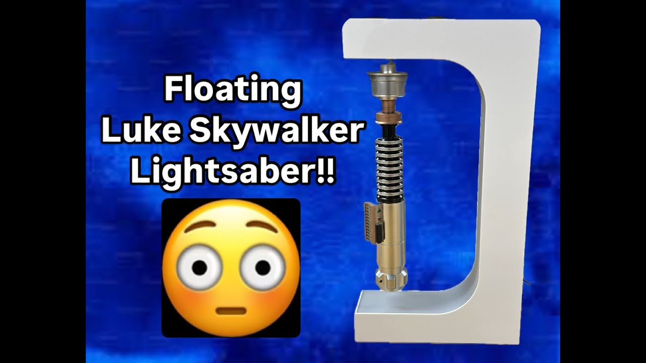 Floating Lightsaber, one day build - YouTube