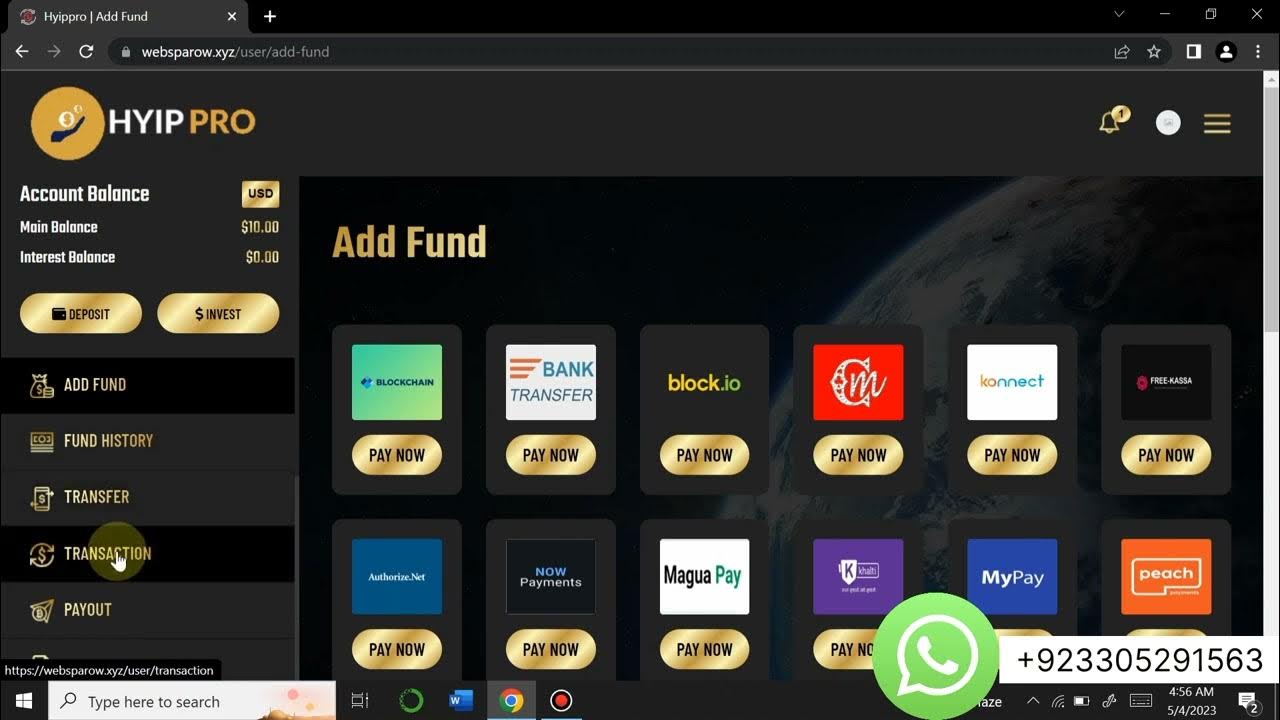 Create Hyip Pro Investment Website With Free Php script || Investment ...