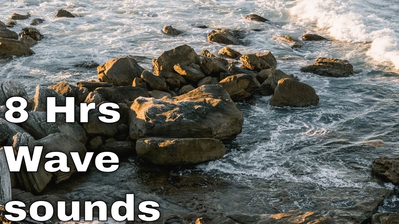 8 Hours Wave sounds - YouTube