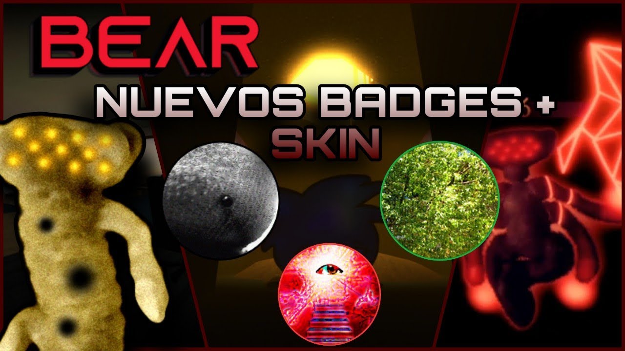 Bear Alpha | Como Obtener 3 Nuevos Badges + Skin | Roblox - YouTube