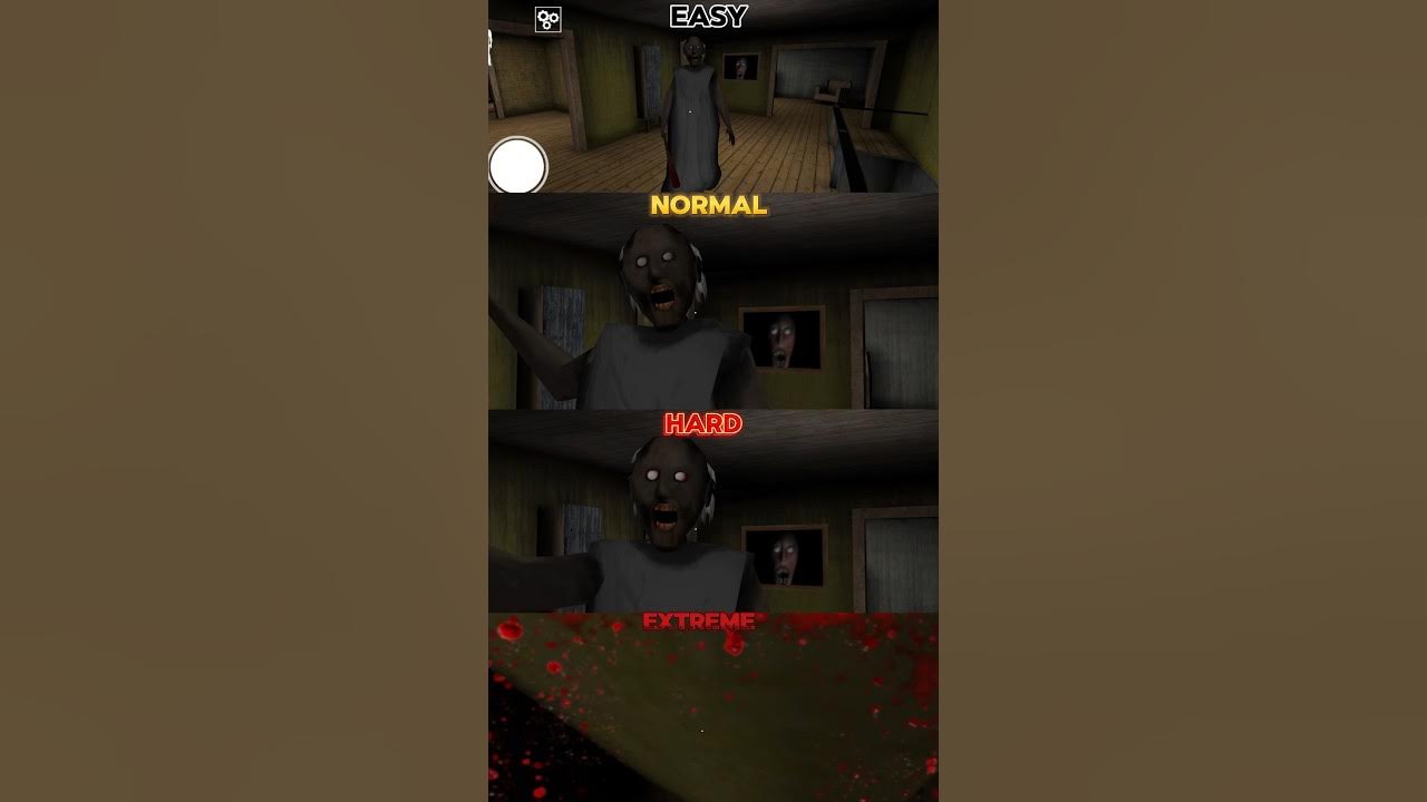 Easy mode Vs Normal Mode Vs Hard mode Vs Extreme Mode In Granny 2 - YouTube