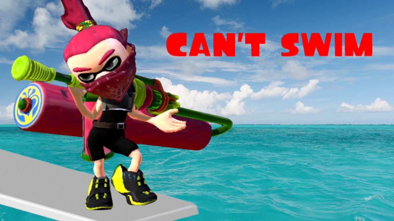Inklings Cannot Swim - Splatoon 1 Online - YouTube