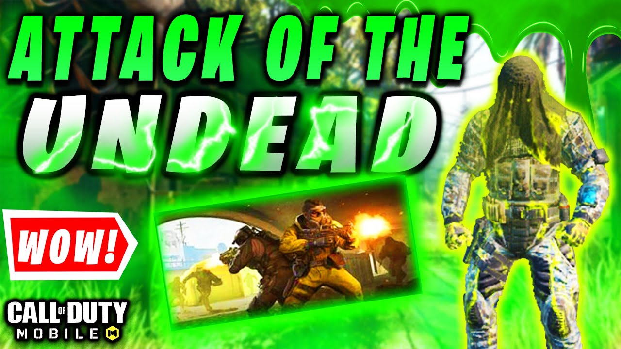 CALL OF DUTY MOBILE ZOMBIES! RIPOFF? Attack of the UNDEAD| DOUBLE NUKE ...