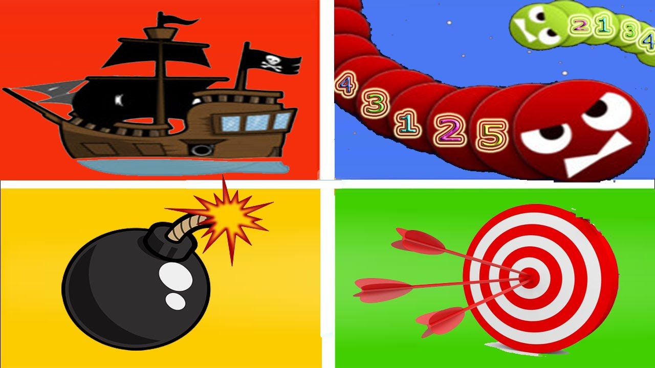 NEW 1 2 3 4 Players Game Pirates party Livee - YouTube