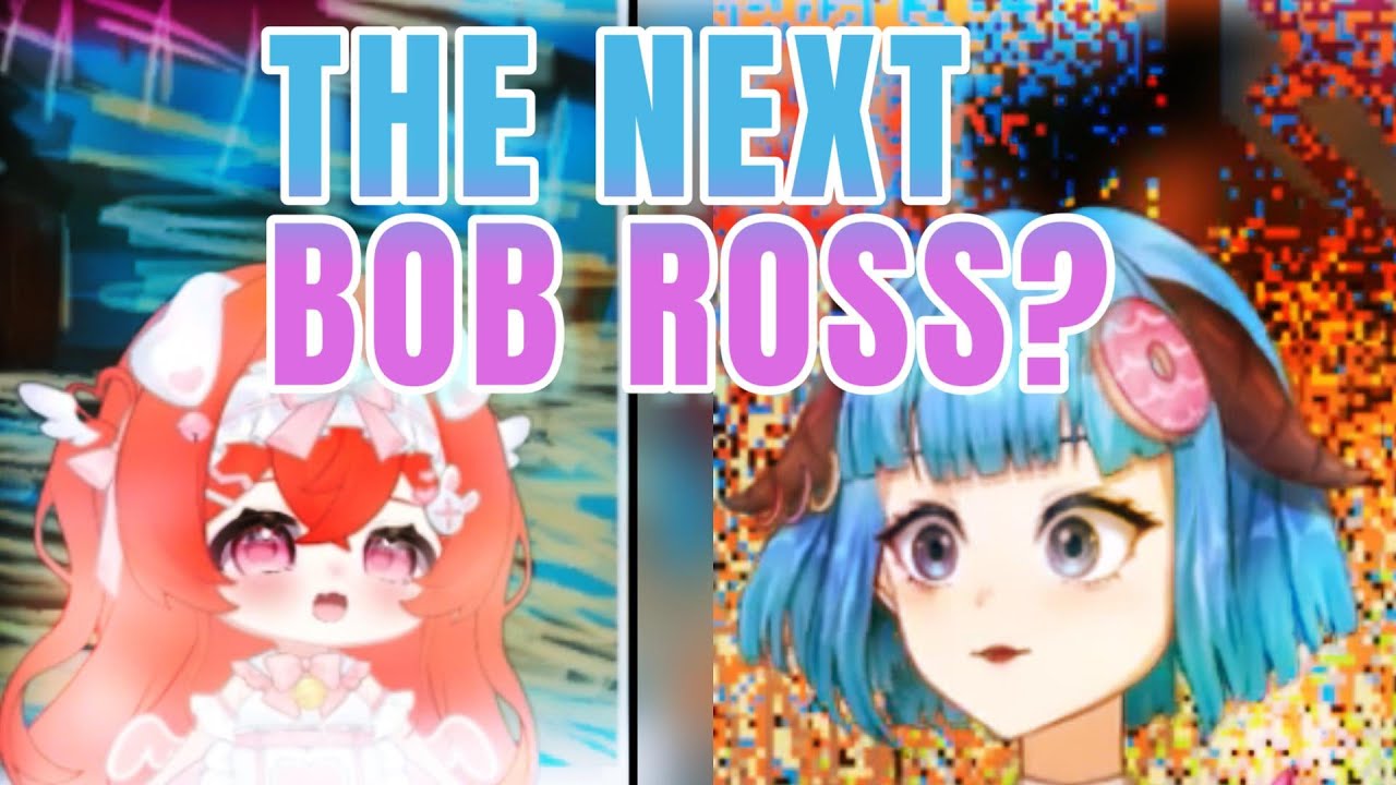 The Vtuber Bob Ross Painting Challenge p2 - YouTube
