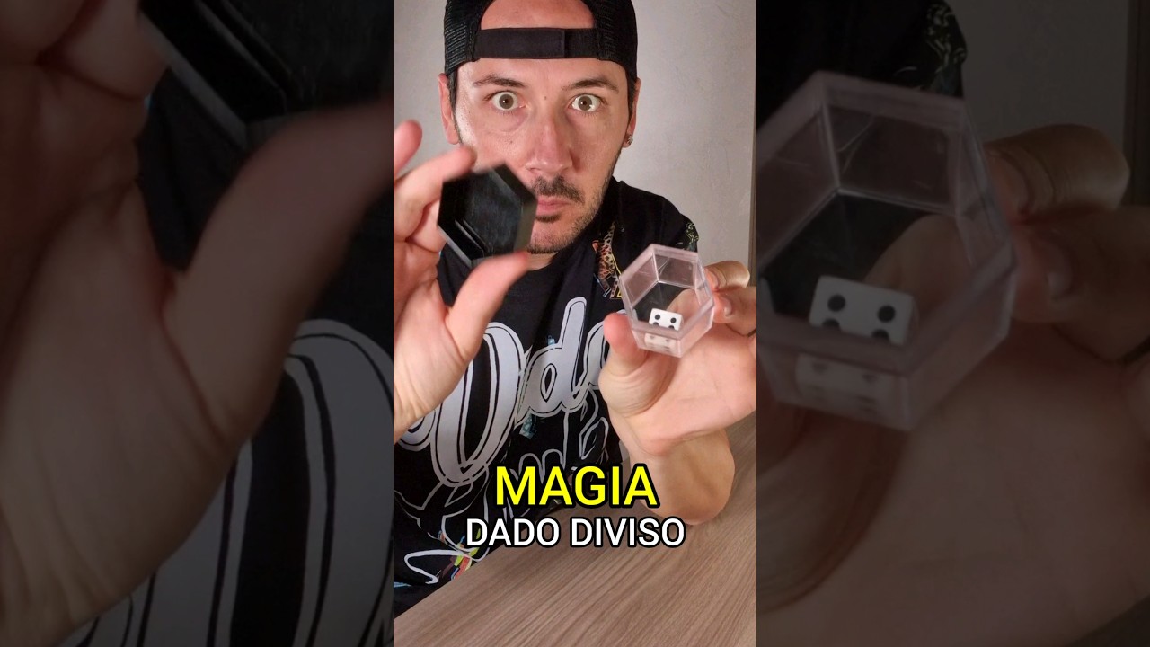 🤩MAGIA del DADO DIVISO! #magician #magictrick #illusionist #magia # ...