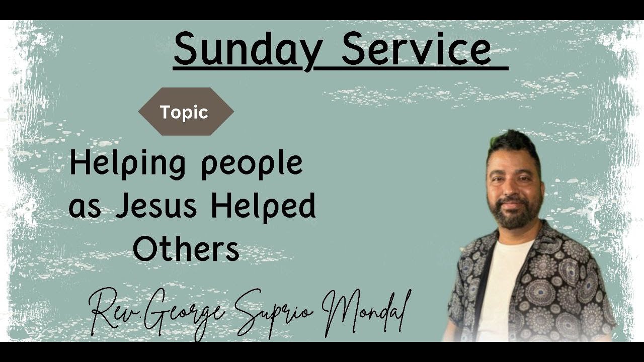 Helping people as Jesus Helped Others Focus on Others - 4 - YouTube