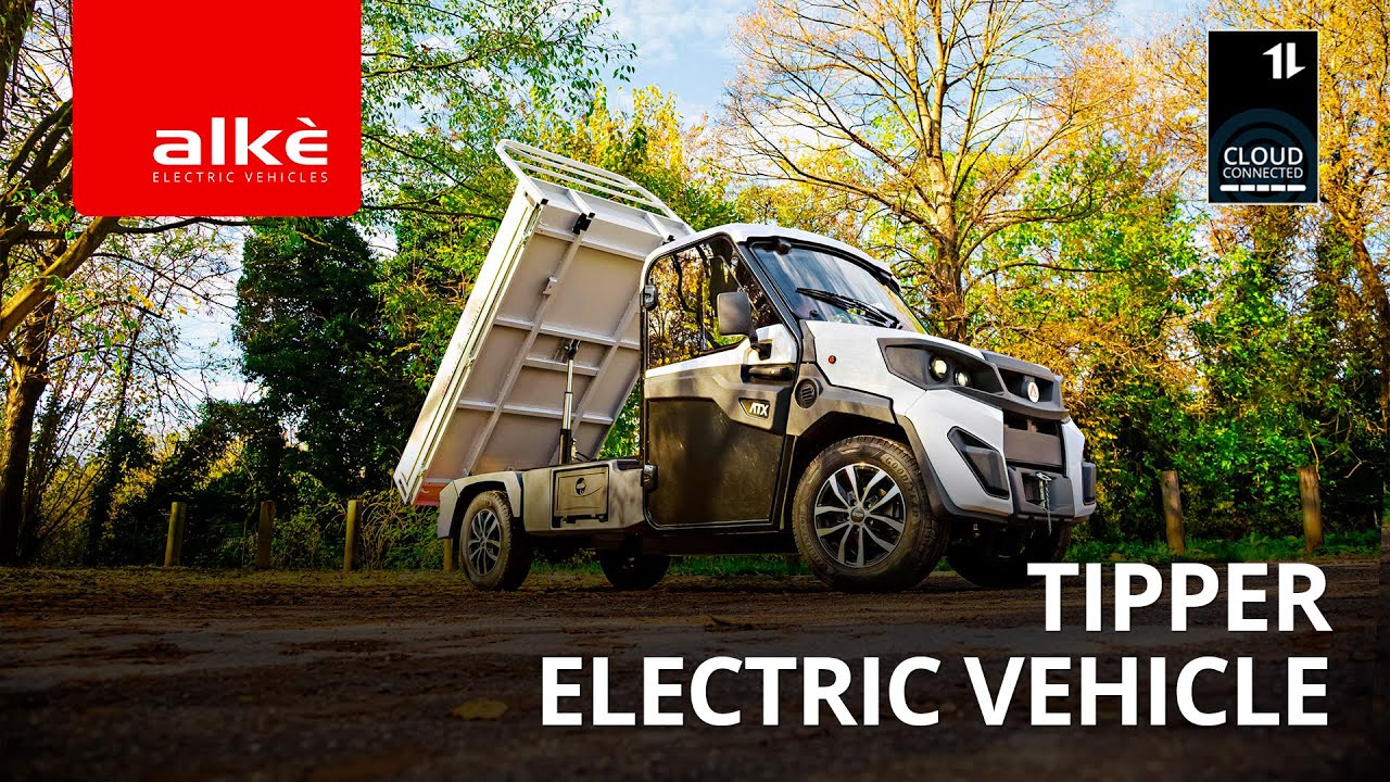 Alkè ATX4 with tipper: reduce handling times, even in the 4WD version ...