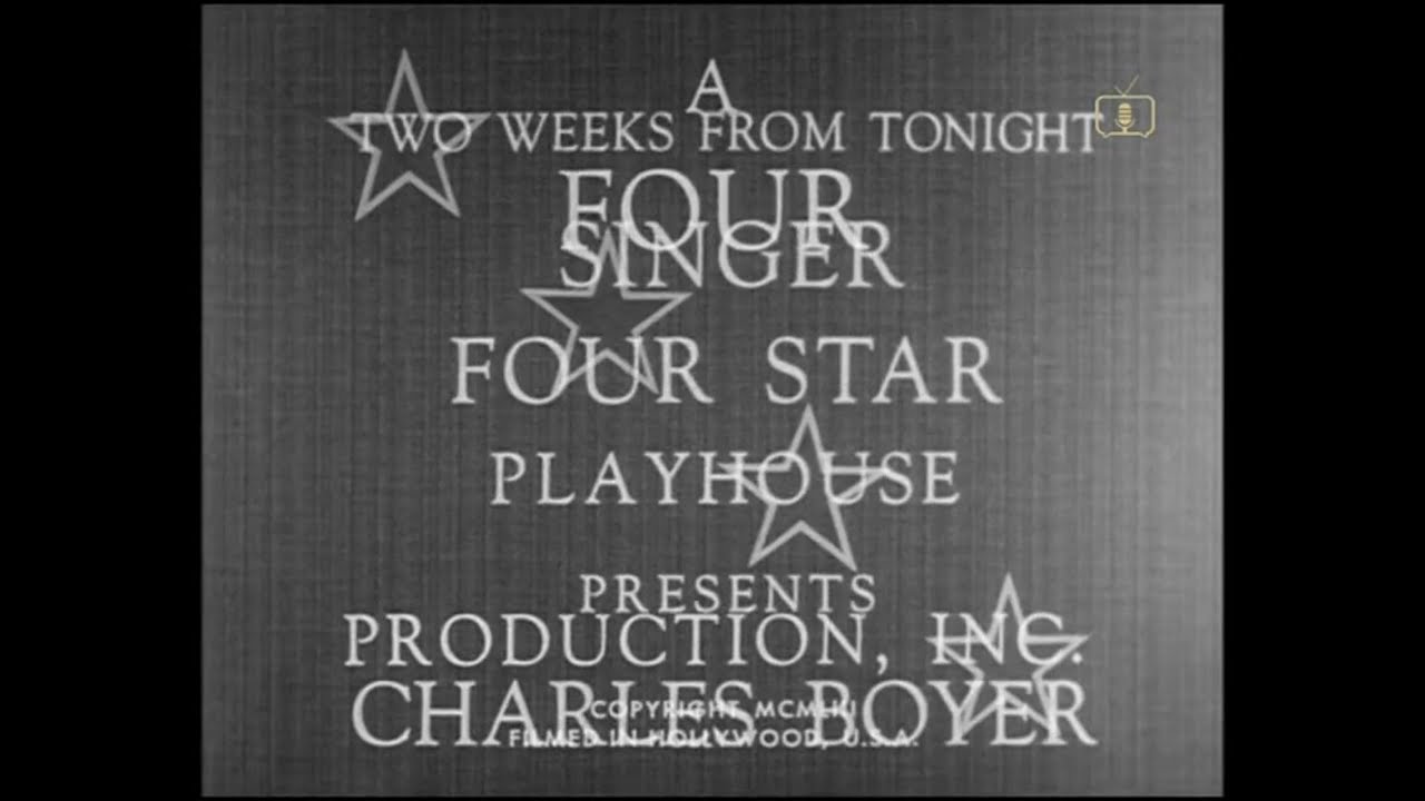 Four Star Productions/CBS Television Network/Renown Pictures (1953/2021 ...