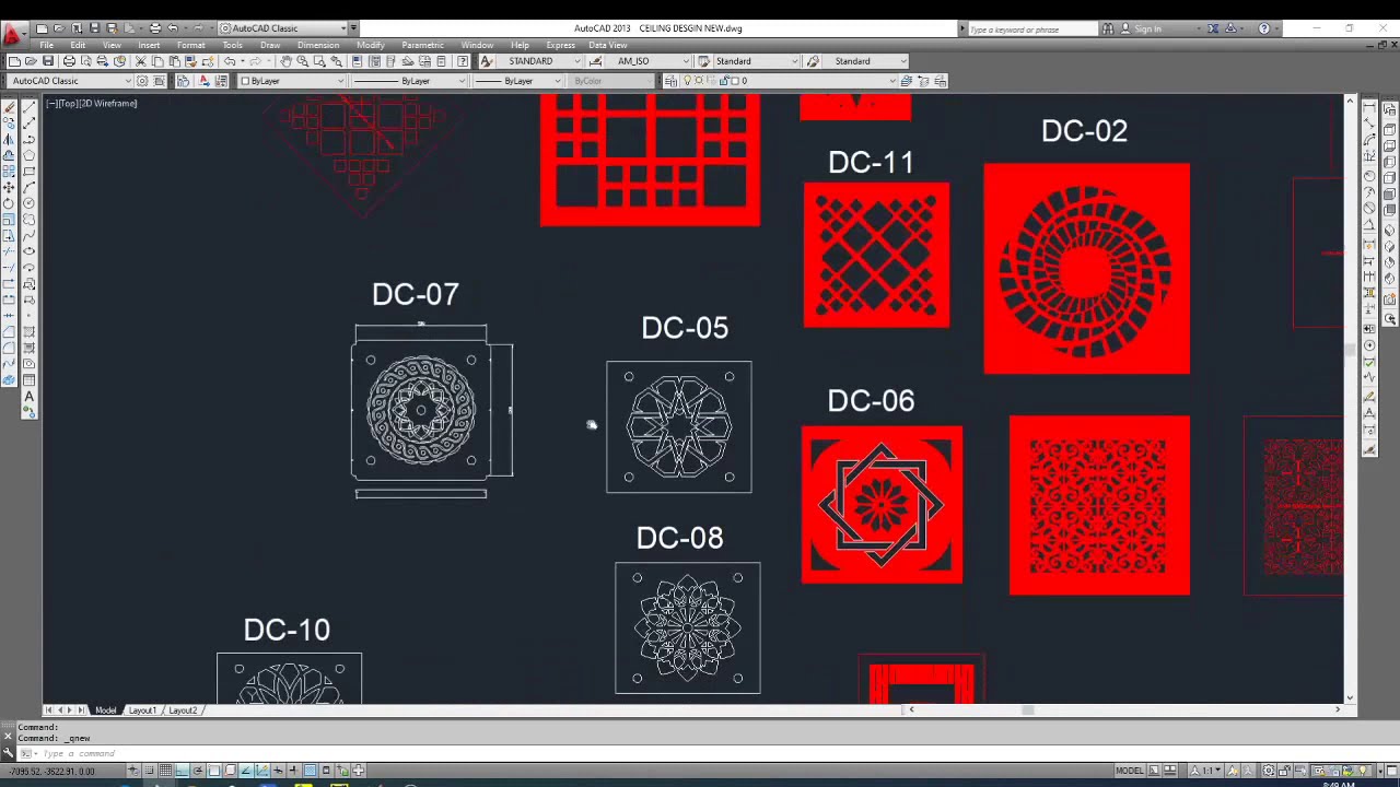 AUTOCAD Make 2D DWG. #technicalsupportcadcam - YouTube