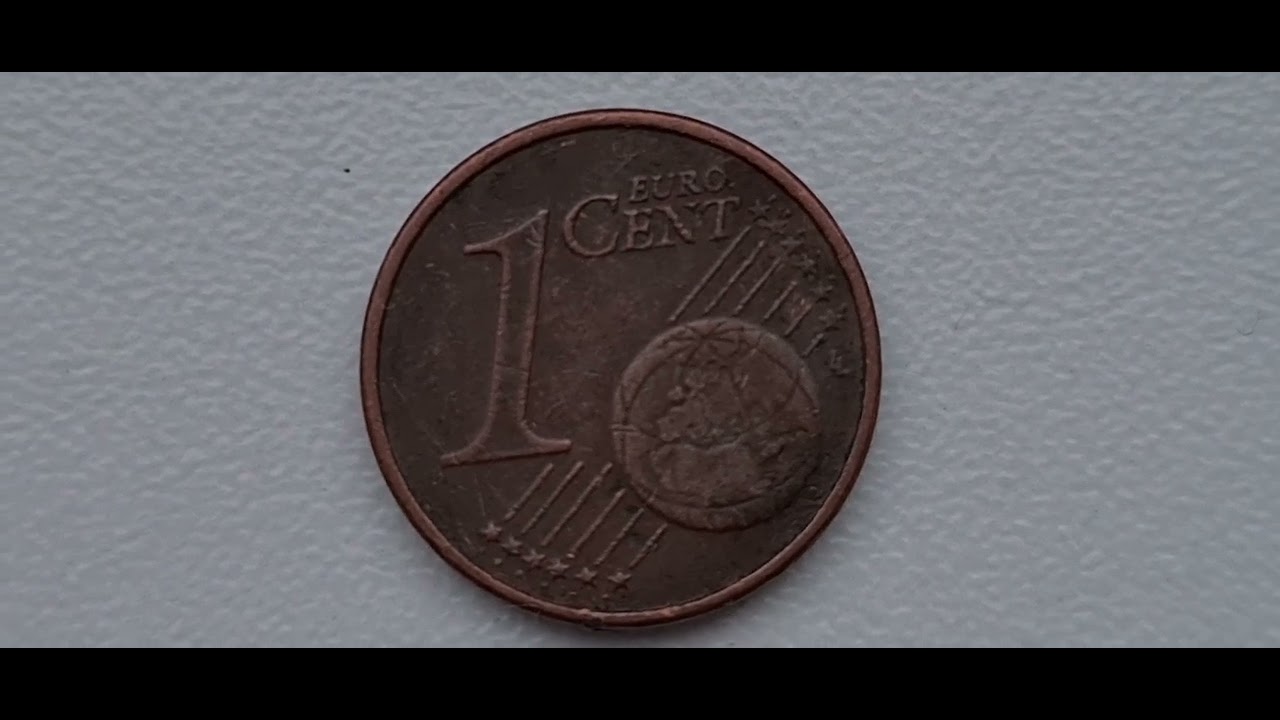 Ireland 🇮🇪 1cent 2004. defect. - YouTube