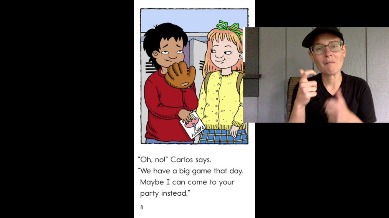 Carlos Joins the Team - Reading A-Z with ASL - YouTube