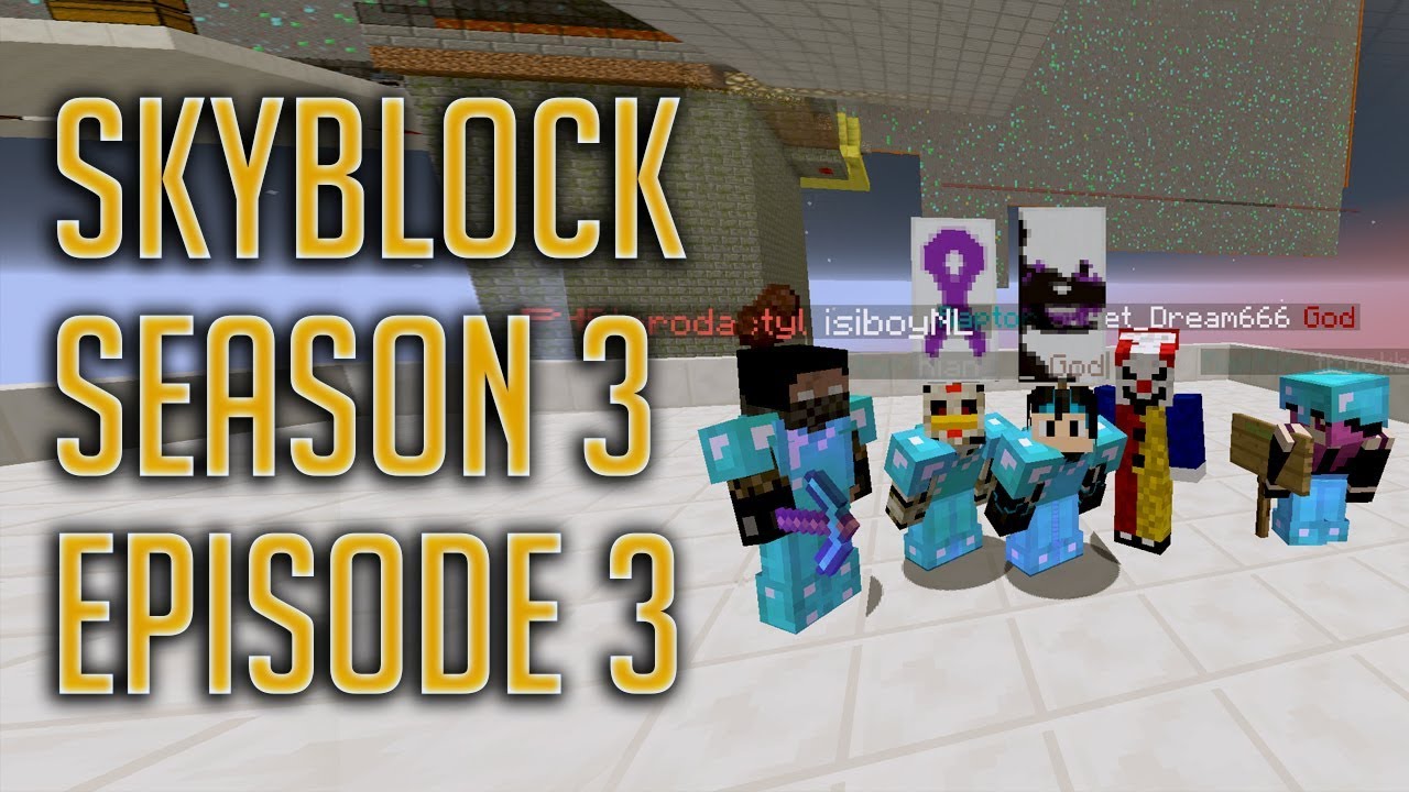 New Spawn Point | Skyblock S 3 Ep 3 | GD Venus | MineSaga - YouTube