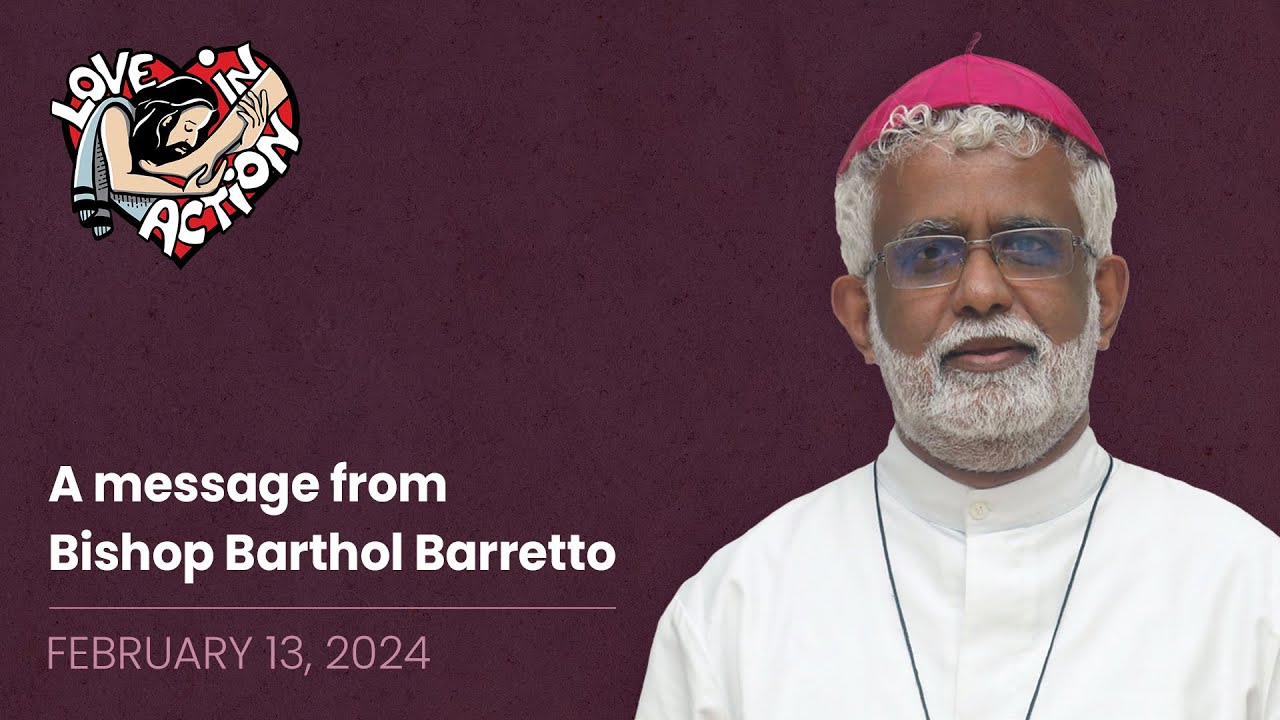 Archdiocese of Bombay - A Message from Bishop Barthol Barretto - YouTube