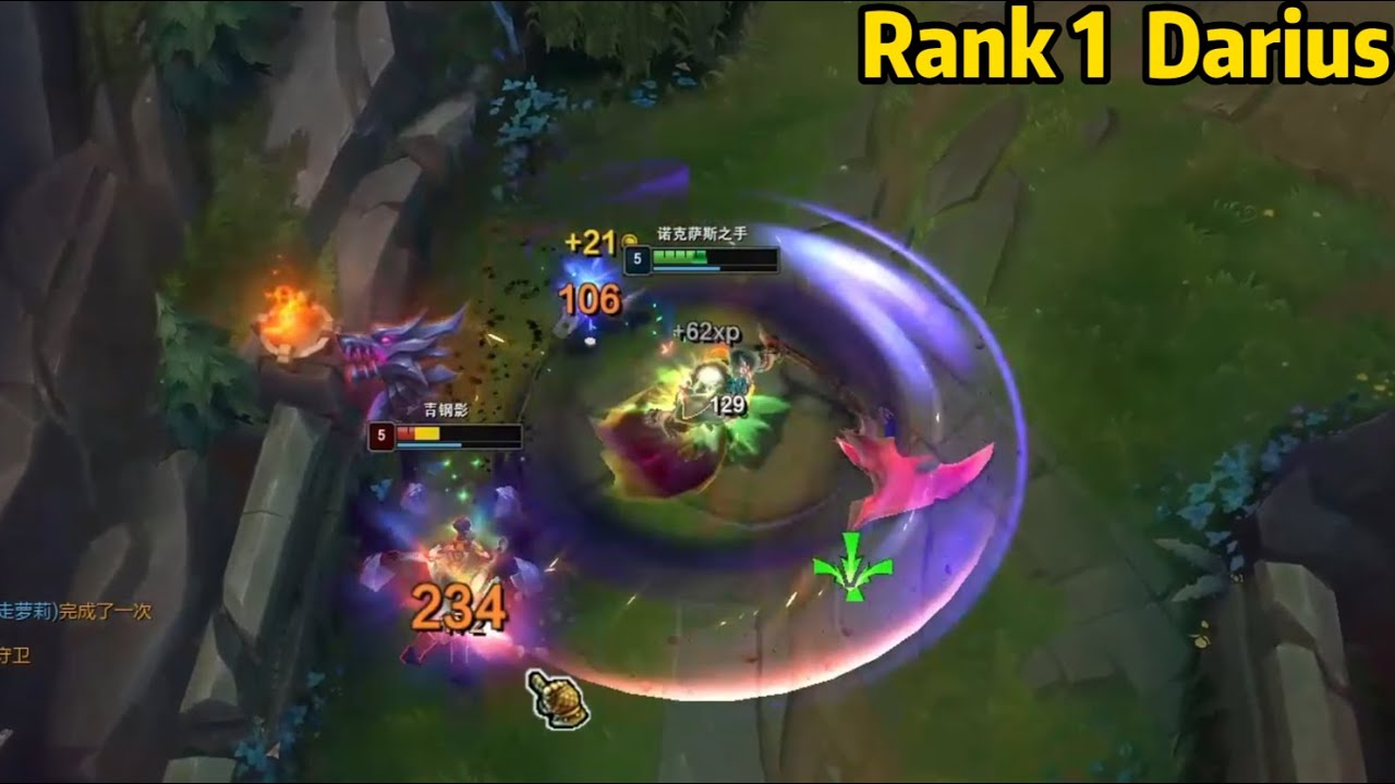 Rank 1 Darius: THIS GUY IS AN ABSOLUTE BEAST! - YouTube