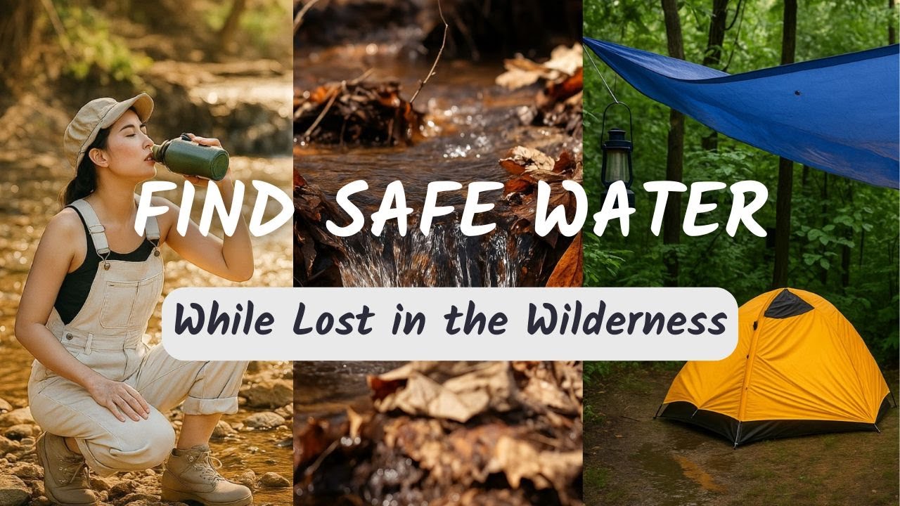 How to Find Safe Drinking Water in the Wilderness - YouTube