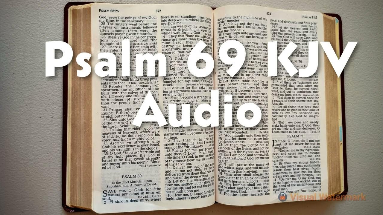 Psalm 69 KJV Holy Bible Audio King James Version - YouTube