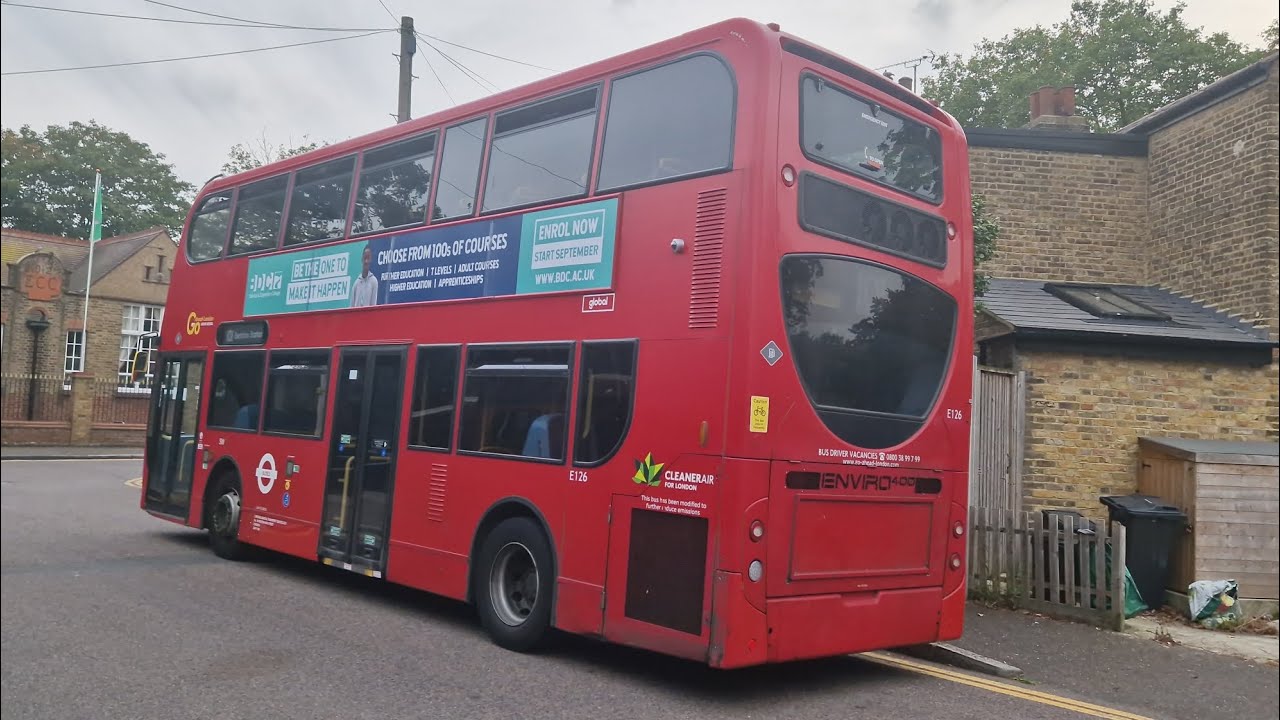 *Kickdown* Go-Ahead London E126 LX09FCC Bus Route 101 - YouTube