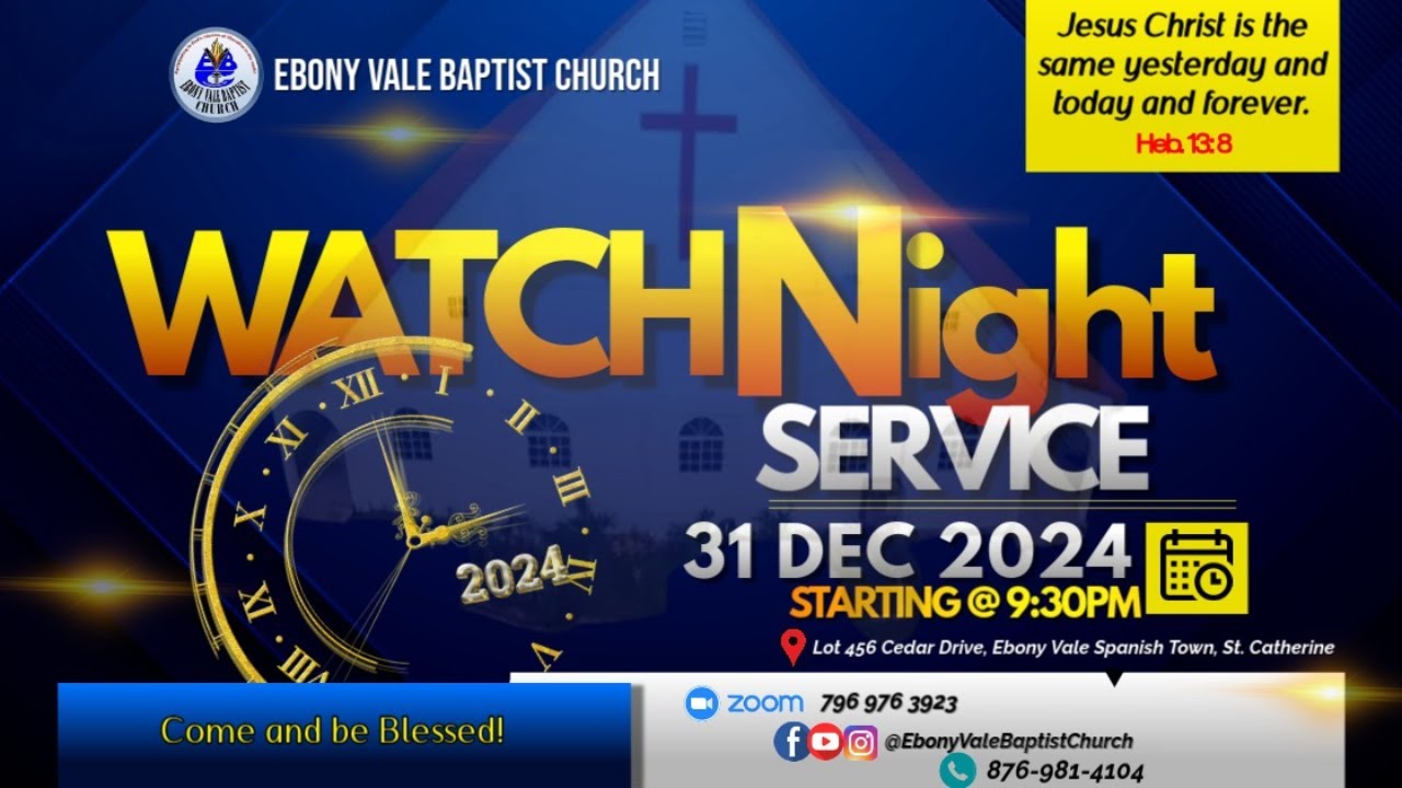 EVBC Watch Night Service - YouTube