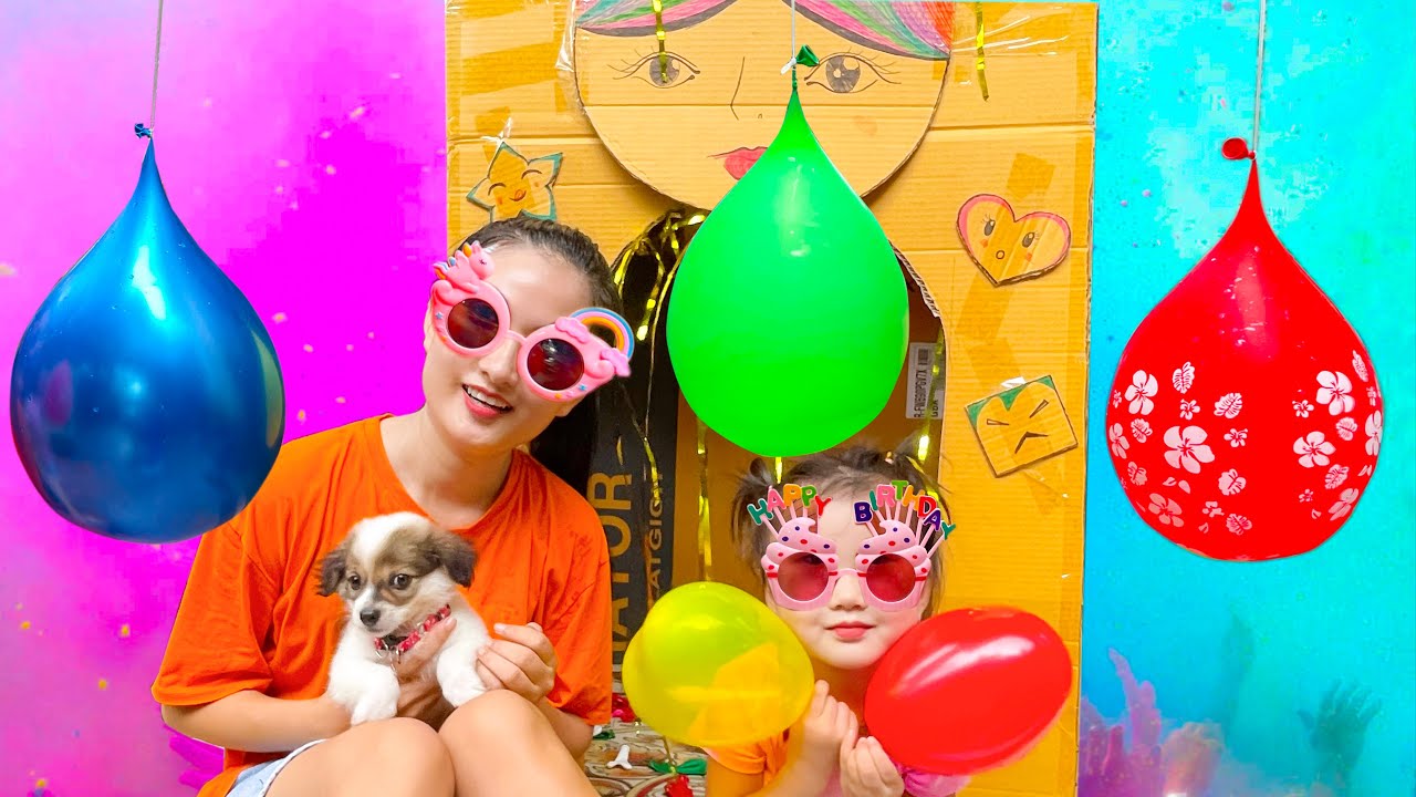 Changcady và trò chơi đập bóng - cô bán bóng bay dễ thương và bài học ...