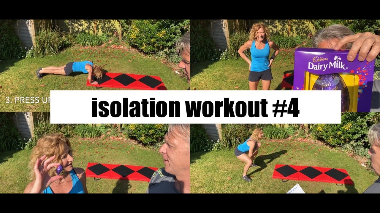 EASTER EGG FITNESS CHALLENGE - YouTube