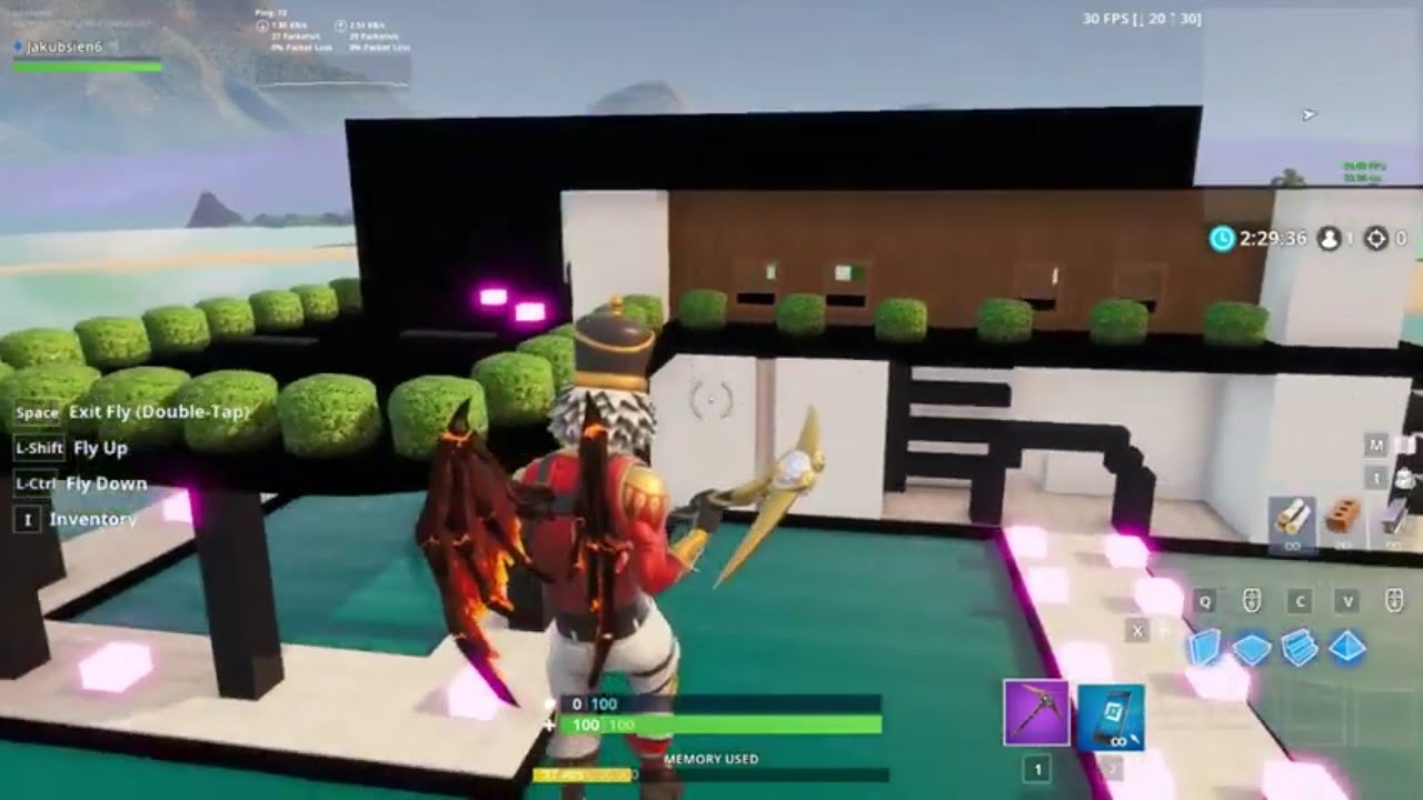 Fortnite Creative House on the water Speed Bulid - YouTube