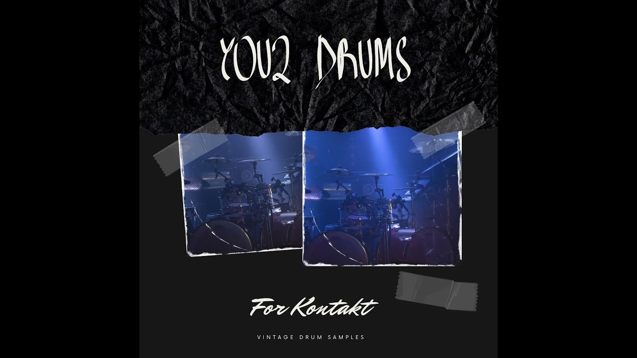 YOU2 DRUMS! For Kontakt Demo - YouTube