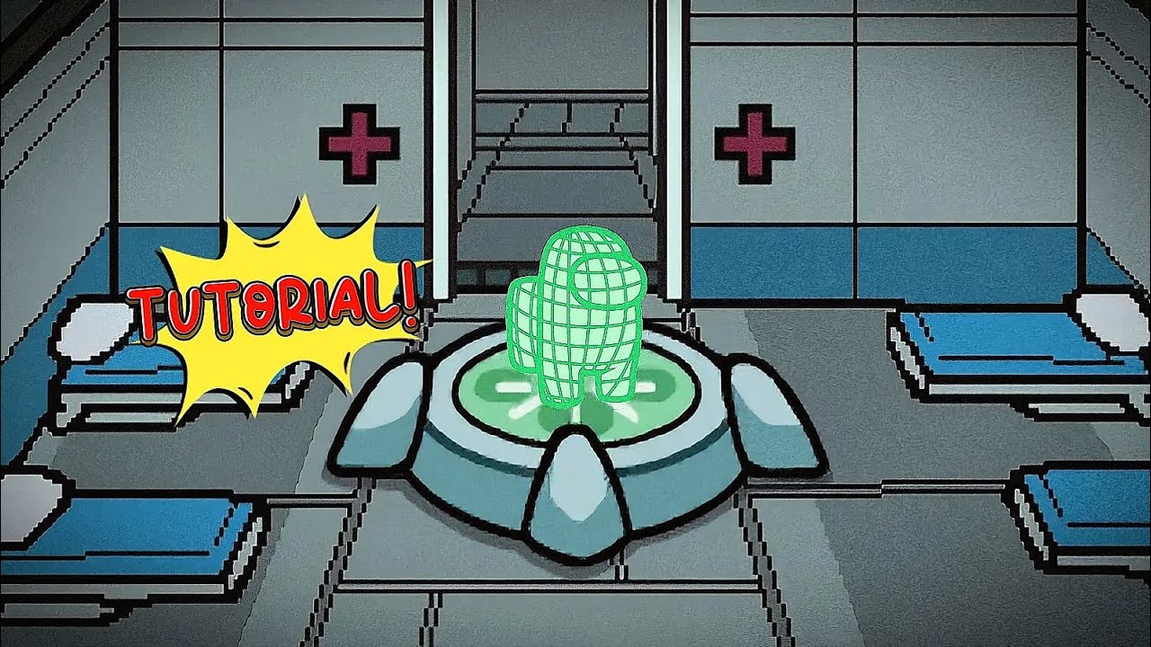 How to do Medbay Scan Glitch AmongUs? (Tutorial) :) - YouTube