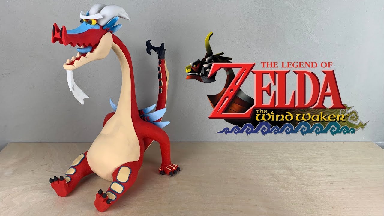 Making VALOO with CLAY | The Legend of Zelda: The Wind Waker Sculpture ...