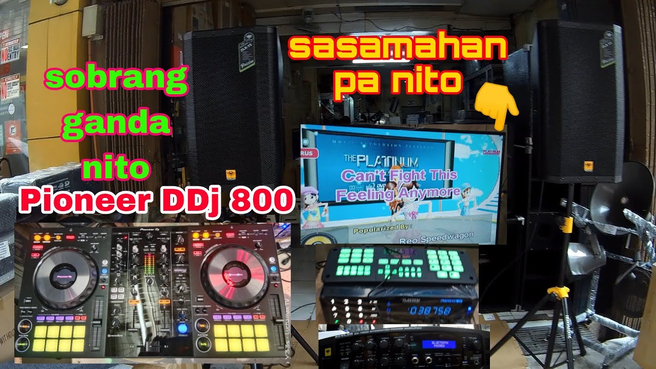 Pioneer DDj 800 & Kevler GX-7000 & ZLX-15 speaker - YouTube