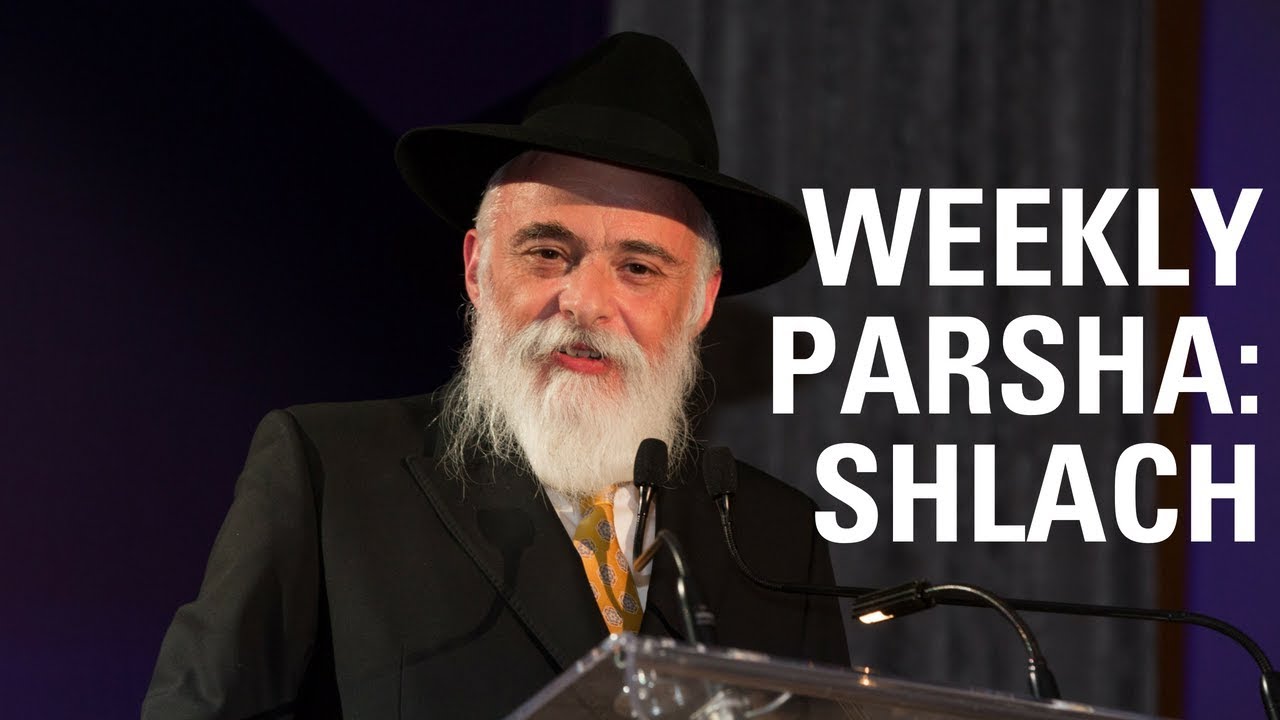 Weekly Parsha: Shlach | Rabbi Moshe New - YouTube