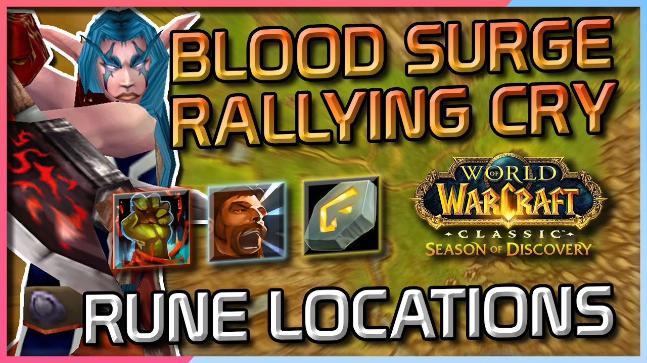 Best Phase 2 Warrior Runes: Blood Surge and Rallying Cry Guide! - YouTube
