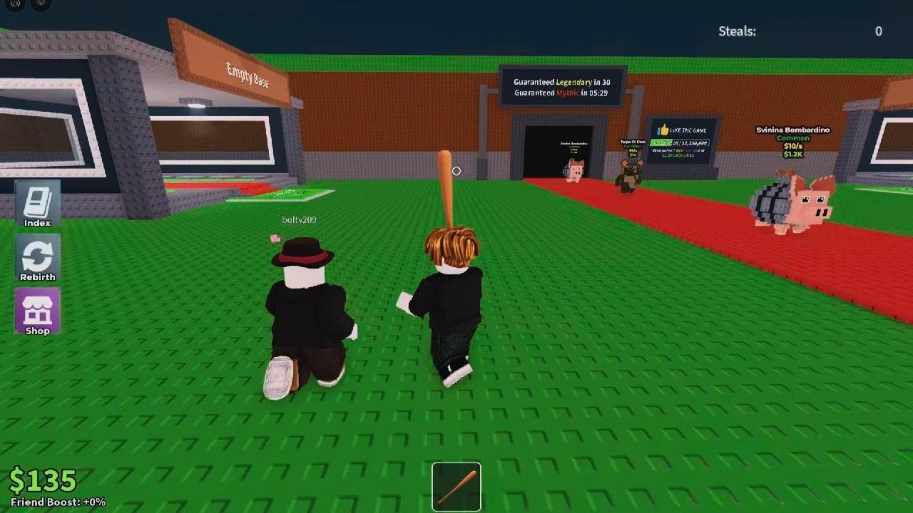 Steal a brainrot food brainrots - YouTube