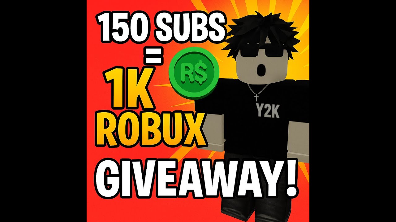 1K ROBUX GIVEAWAY | *150 SPECIAL* - YouTube
