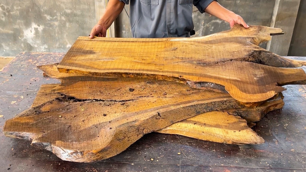 Extraordinary Woodworking Skills: Restoring Cracked and Rotten Wood ...