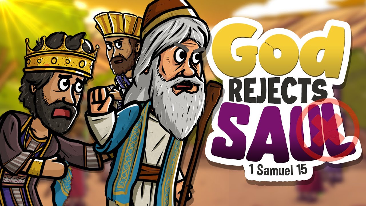 God Rejects Saul 👑🚫 | Animated Bible Story | My First Bible | 55 - YouTube