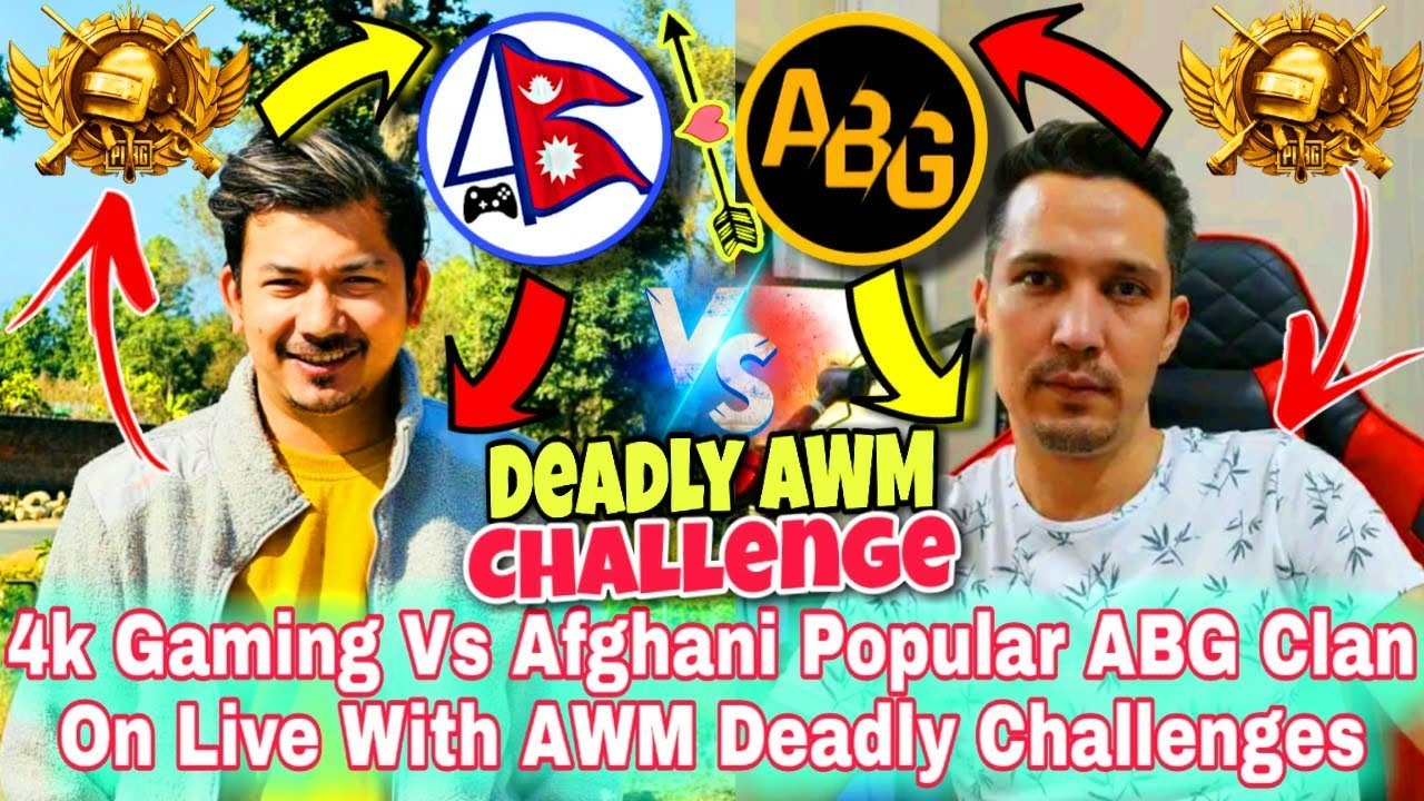 4k Gaming Vs Afghani Popular ABG Clan | ABG Squad Teased To 4k Dai |AWM ...
