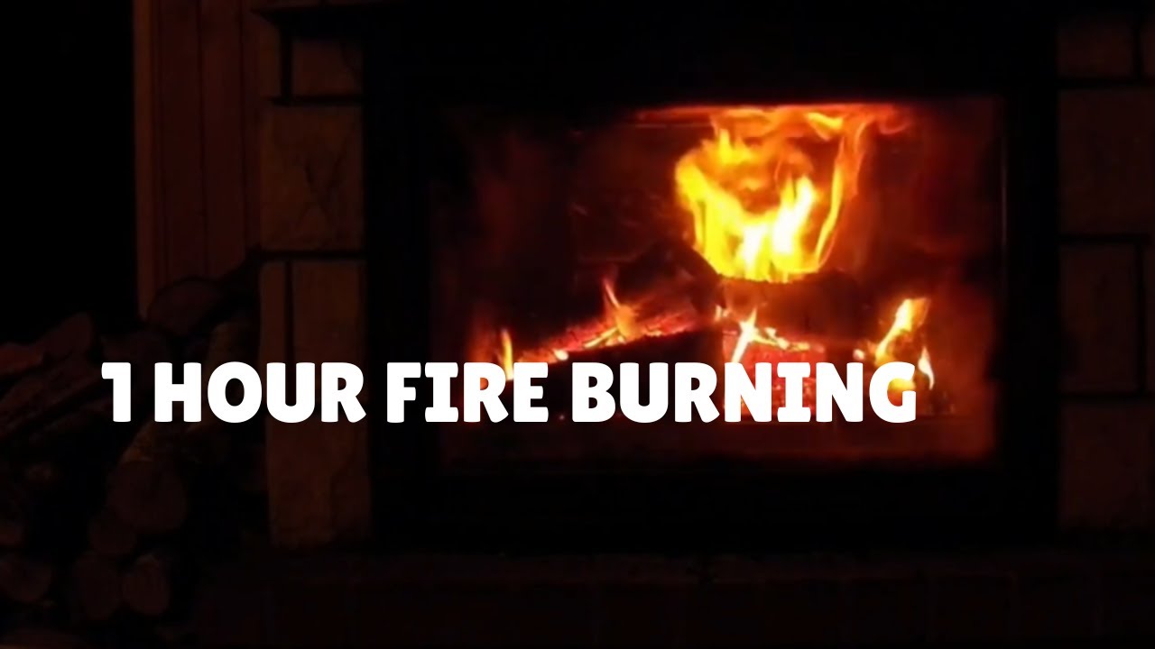Cozy Fireplace Sound 🔥 Relaxing Fire Sounds1 hour Fireplace video with ...